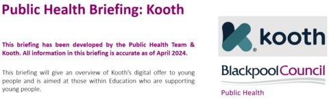 Kooth | Public Health Blackpool Council